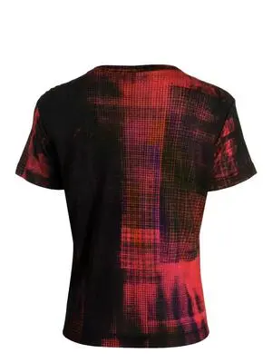 Y’s Graphic Print T-shirt - Red