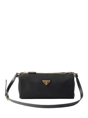 Prada Prada Triangle-Logo Pouch Black