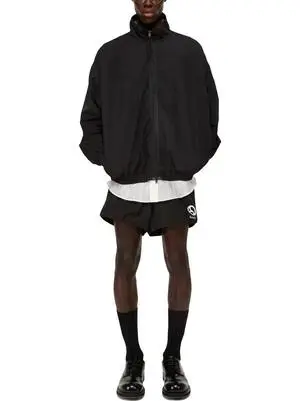 Acne Studios Logo-embroidered Jacket - Black