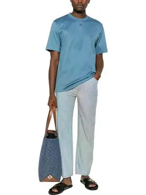 Fendi Cotton-blend Jeans - Blue