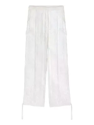 P.A.R.O.S.H Sequinned Drawstring Cargo Trousers
