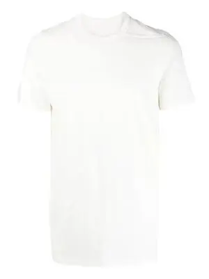 Rick Owens Plain Cotton T-shirt - White