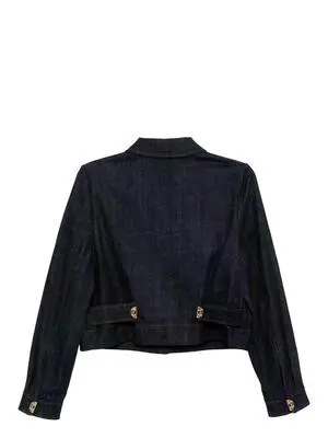 Elie Saab Embellished Denim Jacket - Brown