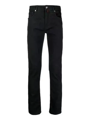 BILLIONAIRE Low-rise Straight-leg Jeans - Blue