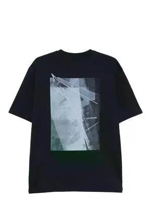 BOSS Graphic-print T-shirt Blue