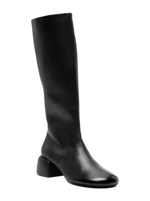 Marsèll 50mm Leather Knee-high Boots - Black