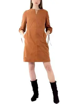 POCHE PARIS V-Neck Dress
