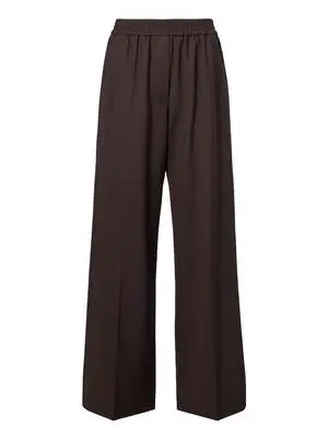 BRUNELLO CUCINELLI Brunello Cucinelli Wool-Blend High-Rise Wide-Leg Trousers