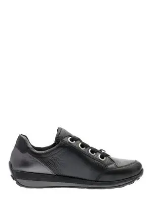 ARA Osaka Leather Sneakers - Black