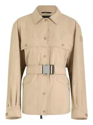 Moncler Moncler Kaeng Shell Shirt Jacket Beige