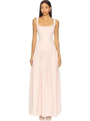 LOVERS AND FRIENDS Aria Maxi Dress In . Also - Blush