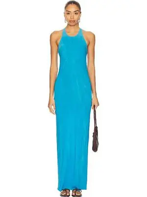 Cotton Citizen Marbella Maxi Dress In . Also - Blue