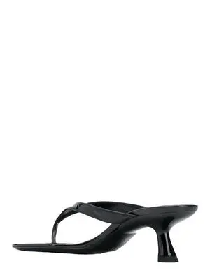 SIMONMILLER Simon Miller Slip-On Thong Sandals With Low Heel Black