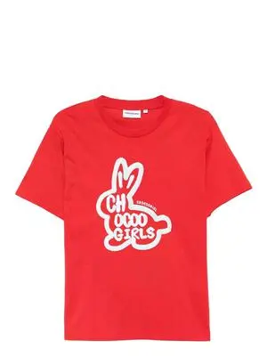 CHOCOOLATE Graphic Print T-shirt - Red