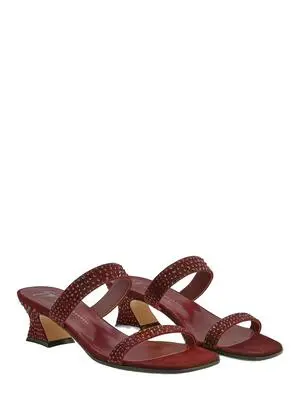 GIUSEPPE ZANOTTI Giuseppe Zanotti Aude Rhinestone Sandals Red
