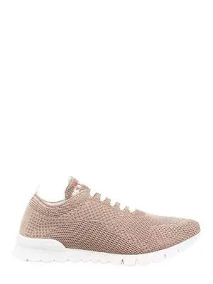 Kiton Knitted Lace-up Sneakers - Neutrals