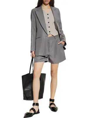 ALLSAINTS Averie Tailored Blazer - Grey