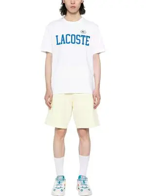 Lacoste Logo-print Cotton T-shirt - White