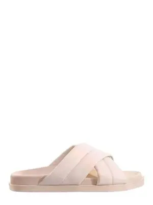 HOGL Hogl Tessa Cross-Strap Slide Sandals Neutrals