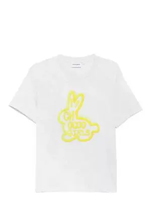 CHOCOOLATE Graphic Print T-shirt - Grey