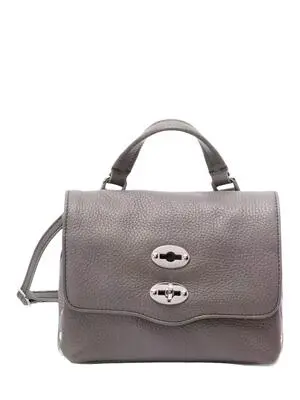 ZANELLATO Baby Postina Leather Tote - Grey