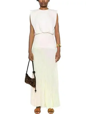 Johanna Ortiz Johanna Ortiz Muraya Ribbed Knit Top Neutrals