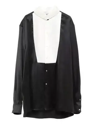 LOEWE Satin Front-panel Shirt
