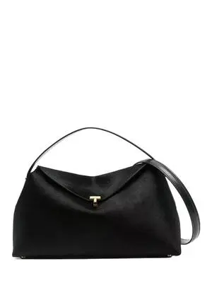 TOTEME T-Lock Tote Bag Black