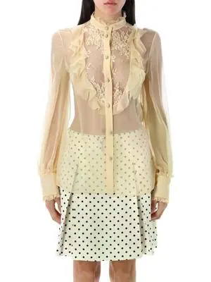 VALENTINO Silk Button-Down Shirt