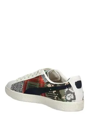PUMA Puma Patchwork Lace-Up Sneakers Neutrals