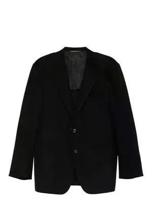 Canali Wool Blazer - Black
