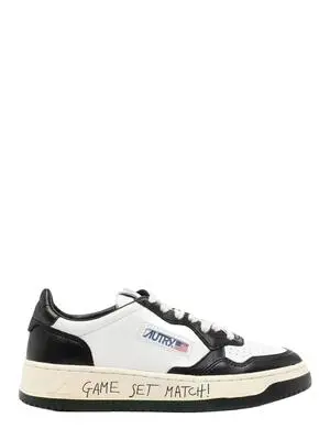 AUTRY Autry Medalist Leather Sneakers Black