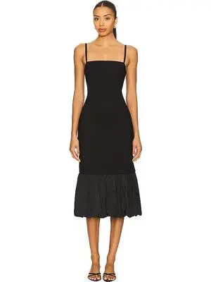 Astr The Label Brittnea Midi Dress - Black