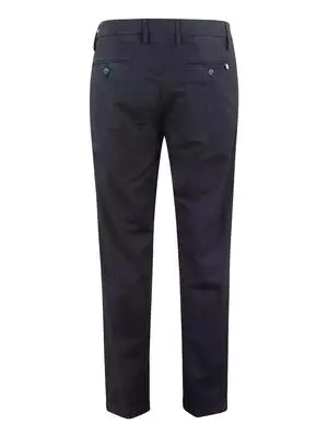RE-HASH Cotton Straight-leg Trousers - Blue