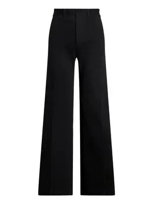 Polo Ralph Lauren High-rise Wide-leg Trousers - Black