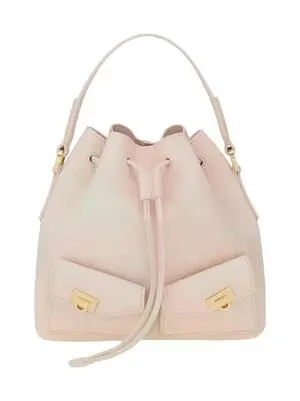 FERRAGAMO Hug Bucket Bag - Pink