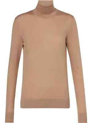 Ralph Lauren Cashmere Turtleneck Sweater - Beige
