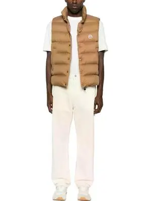 Moncler Quilted Gilet - Neutrals