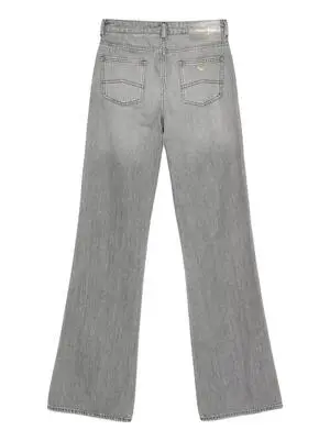 Emporio Armani Wide-leg Jeans - Grey