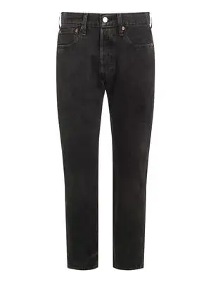 LEVI'S Levi's Logo Patch Straight Leg Jeans Grey