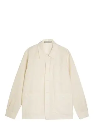 Norse Projects Julian Cotton-blend Overshirt Jacket - Stone