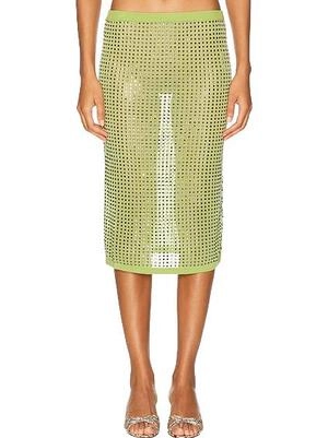Christopher Esber Christopher Esber Cirrus Straight Skirt Fern