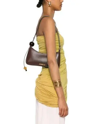 Jacquemus The Bisou Perle Shoulder Bag - Brown