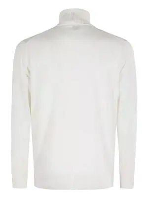 Eleventy Roll-neck Cashmere Sweater - Neutrals
