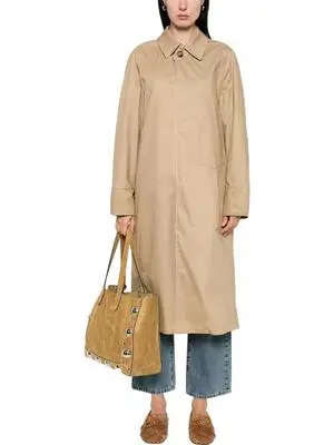 RAME Cotton Trench Coat - Neutrals