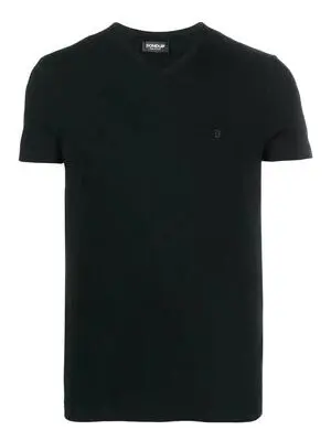 DONDUP V-neck Fitted T-shirt