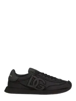Dolce & Gabbana Cushion Panelled Sneakers - Black
