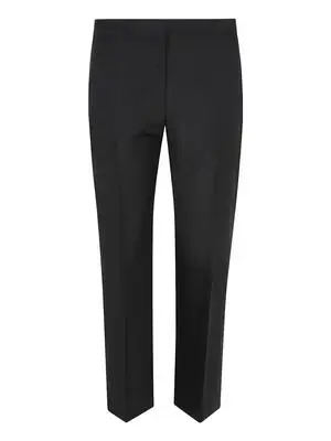 Alexander McQueen Wool Trousers - Black