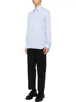 TOM FORD Gingham Shirt - Blue