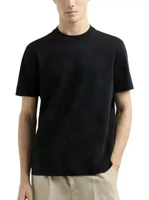 Emporio Armani Cotton T-shirt - Black